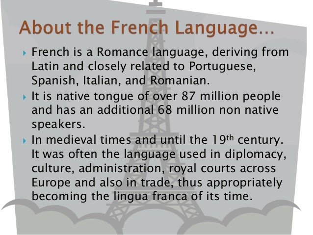 Introduction to French Language