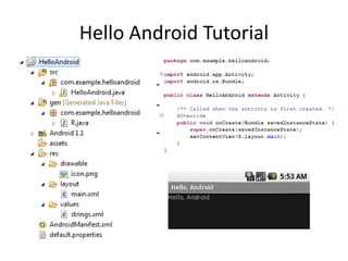 Intro google-android | PPTX | Operating Systems | Computer Software and ...