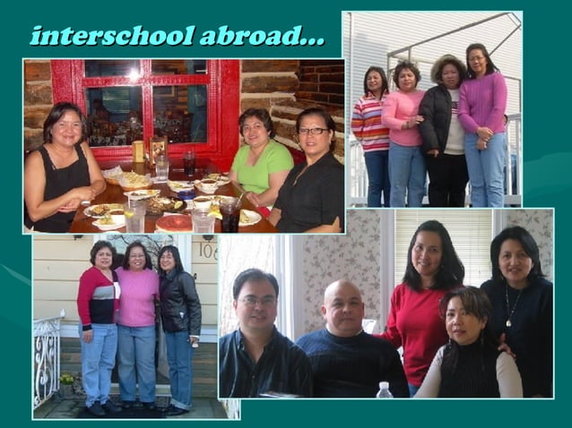 Intro, Interclass, Interschool & Meetings | PPT