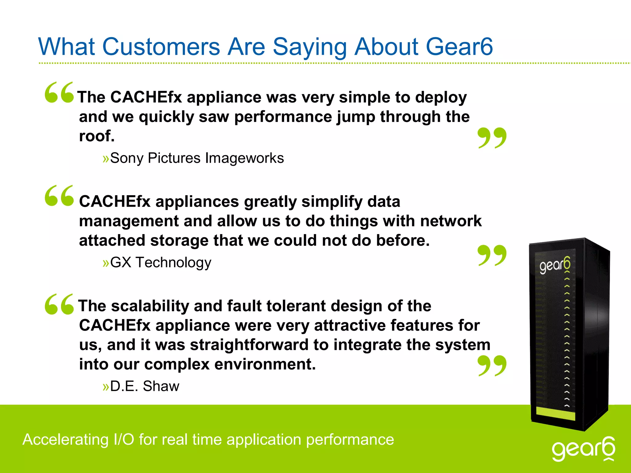 Intervision - Introduction to CACHEfx | PPT