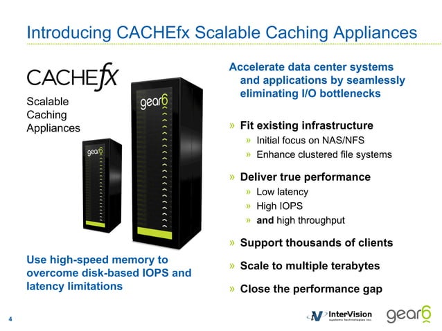 Intervision - Introduction to CACHEfx | PPT