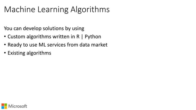 Azure Machine Learning | PDF