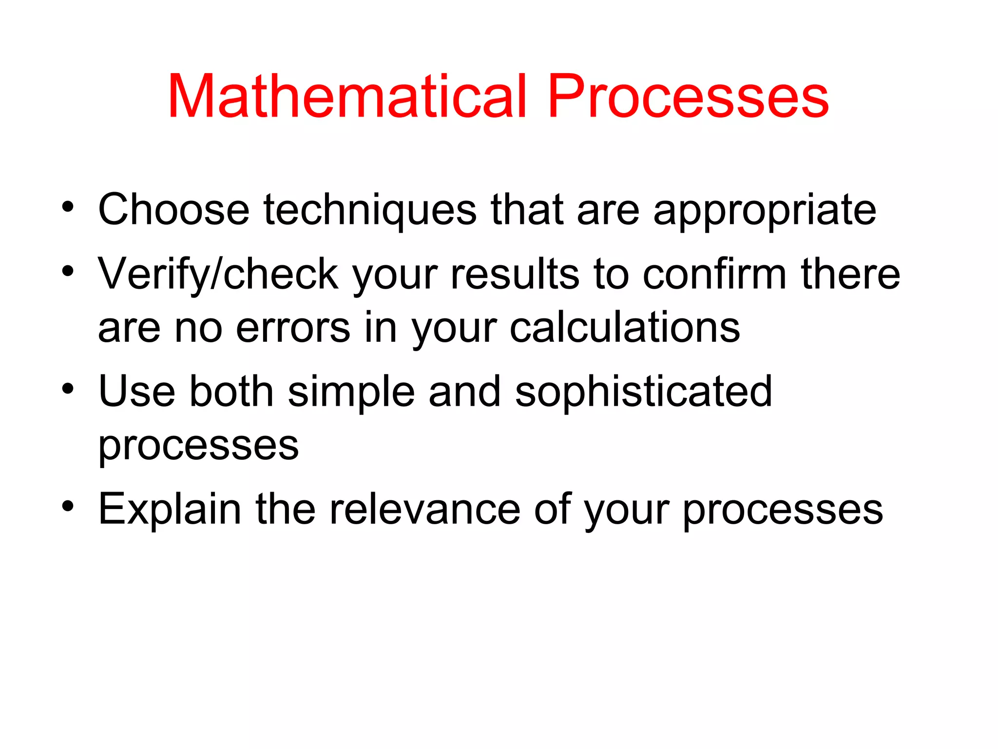 Intro mathematical studies ia | PPT