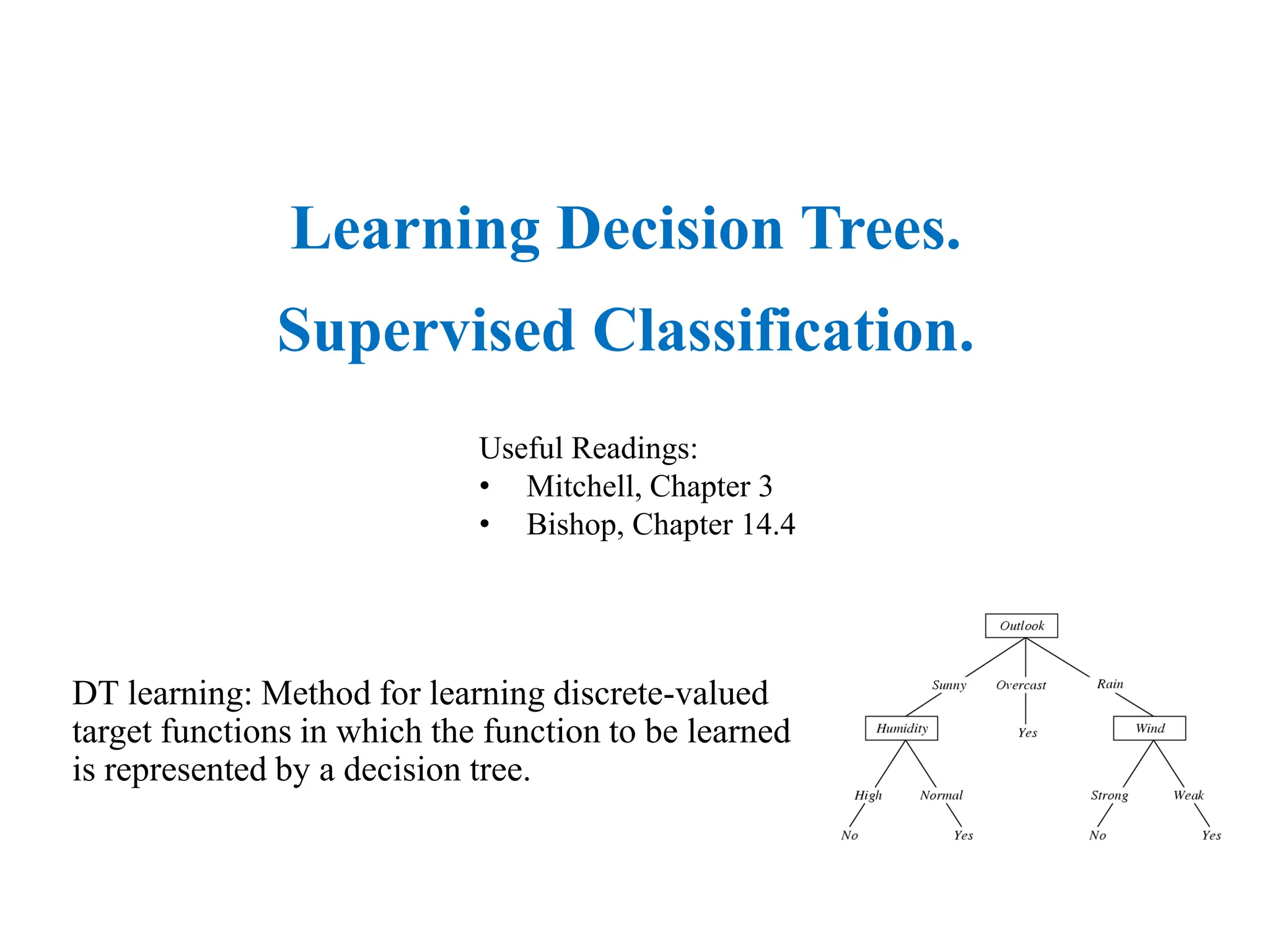 Machine Learning Slides Lecture 1 On Introduction Ppt