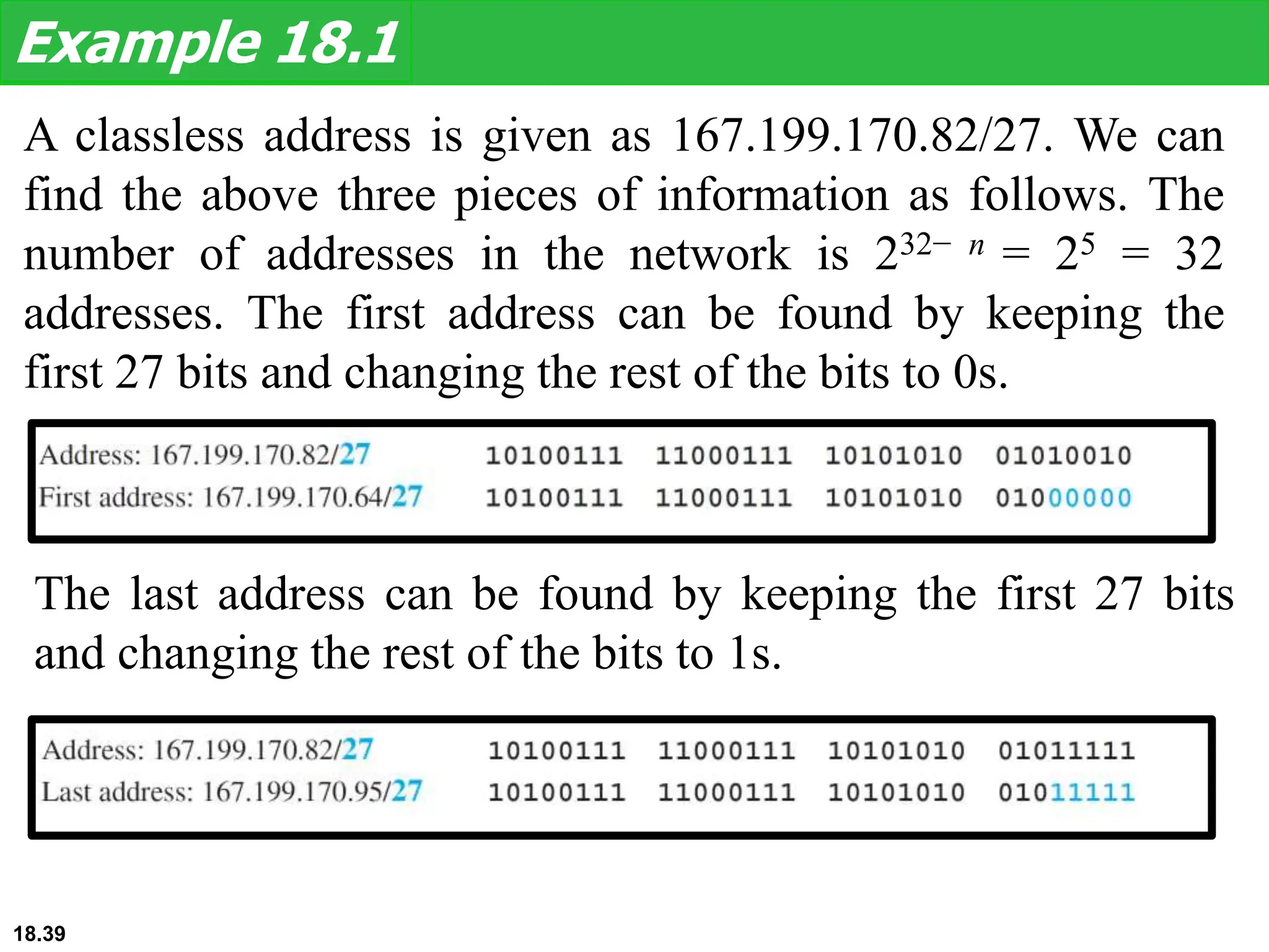 Intro-network layer-chapter-18_forouzan.ppt | Computer Networking | Computing