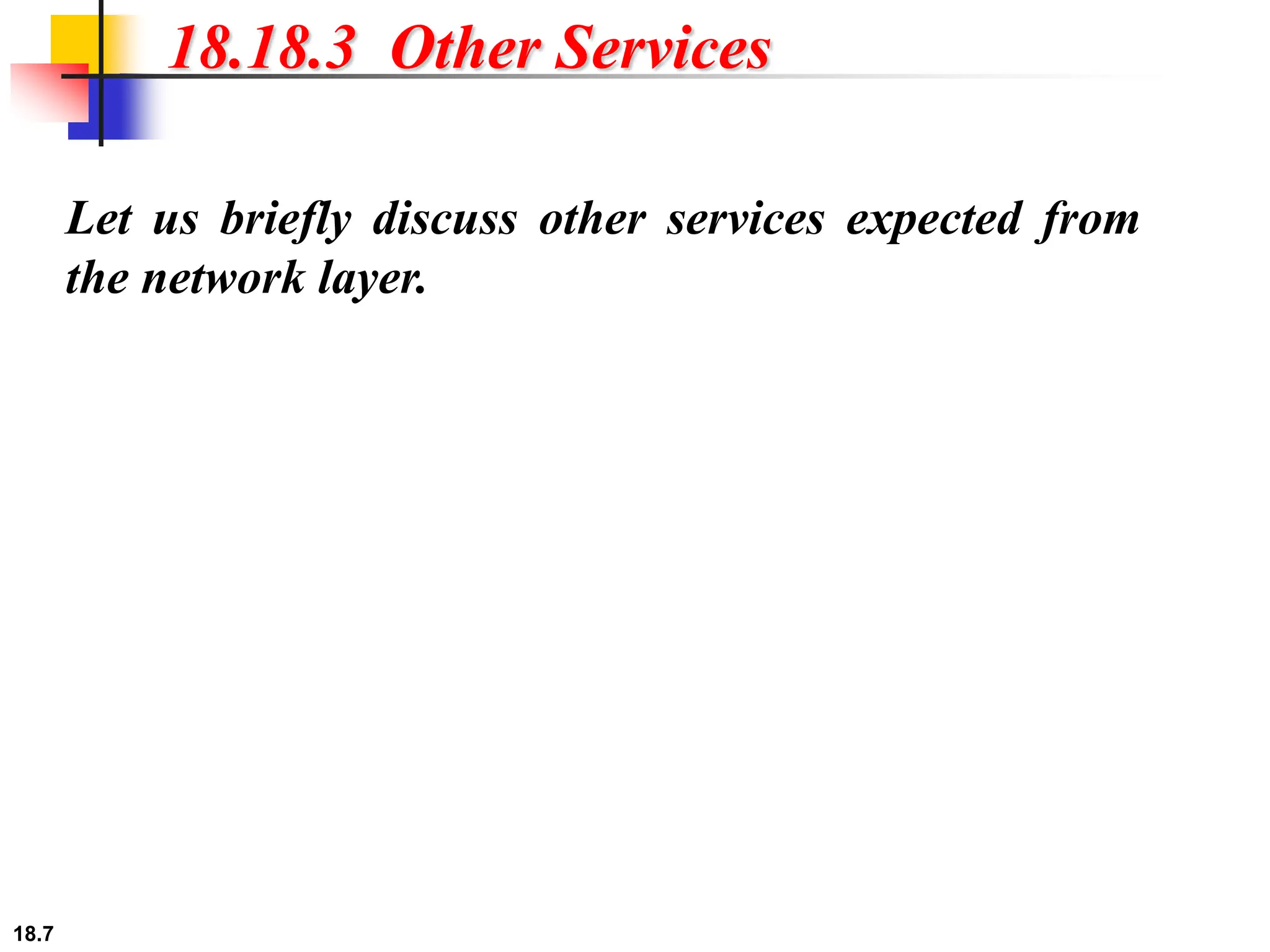 Intro Network Layer Chapter 18forouzanppt Computer Networking Computing