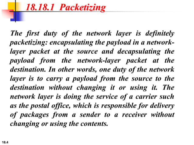Intro-network layer-chapter-18_forouzan.ppt | Computer Networking ...