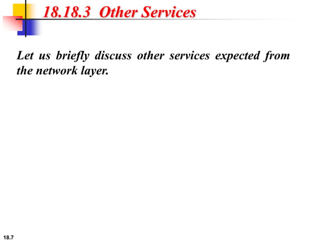 Intro-network layer-chapter-18_forouzan.ppt | Computer Networking | Computing