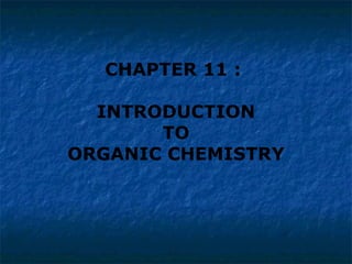intro organic | PPT