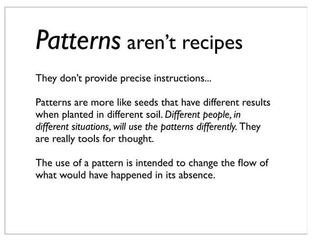 Pattern Languages — An Approach to Holistic Knowledge Representation | PDF