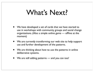 Pattern Languages — An Approach to Holistic Knowledge Representation | PDF