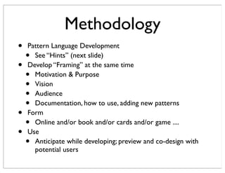 Pattern Languages — An Approach to Holistic Knowledge Representation | PDF