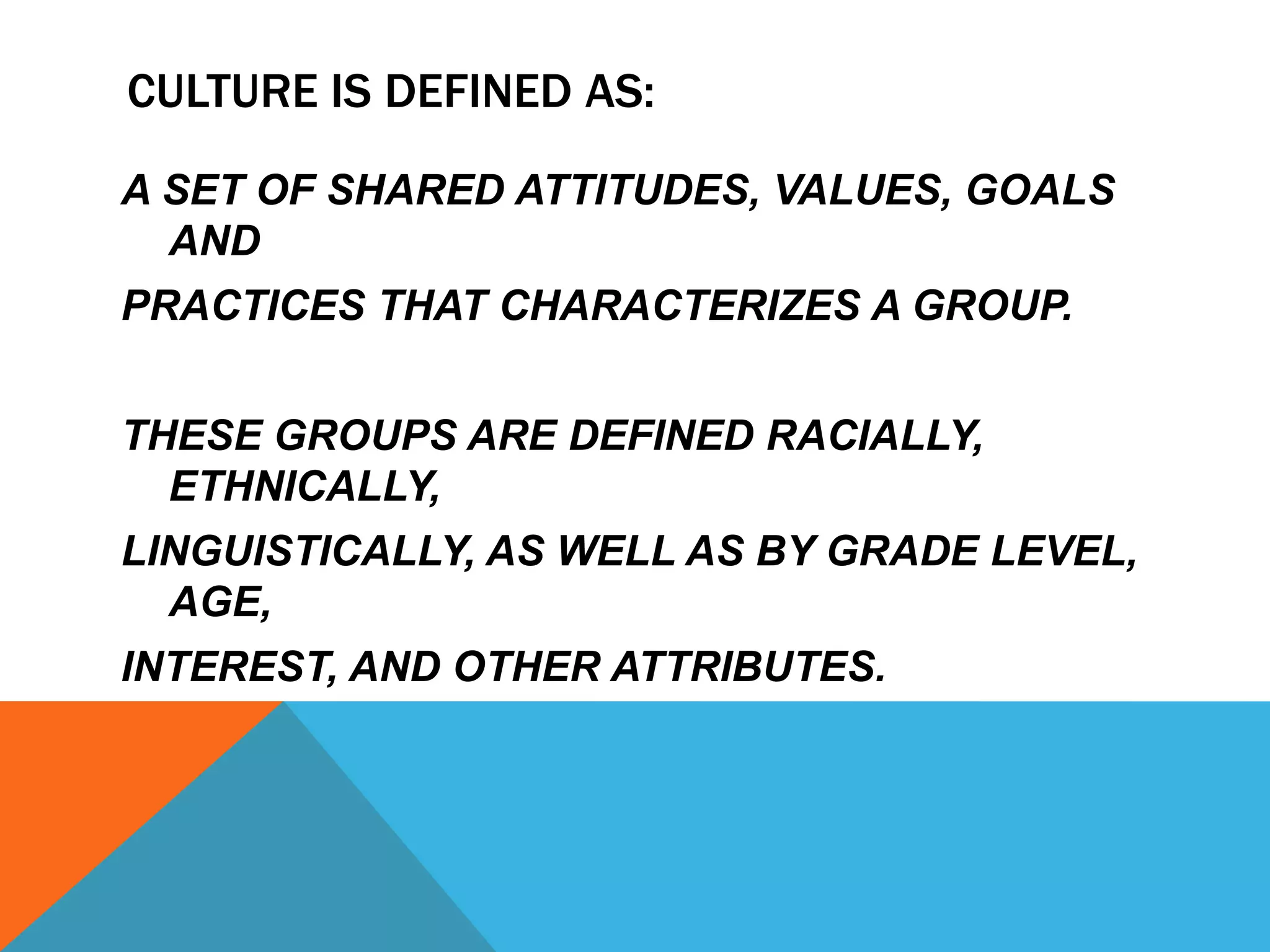 Intro. to Positive Classroom Culture and Climate | PPTX