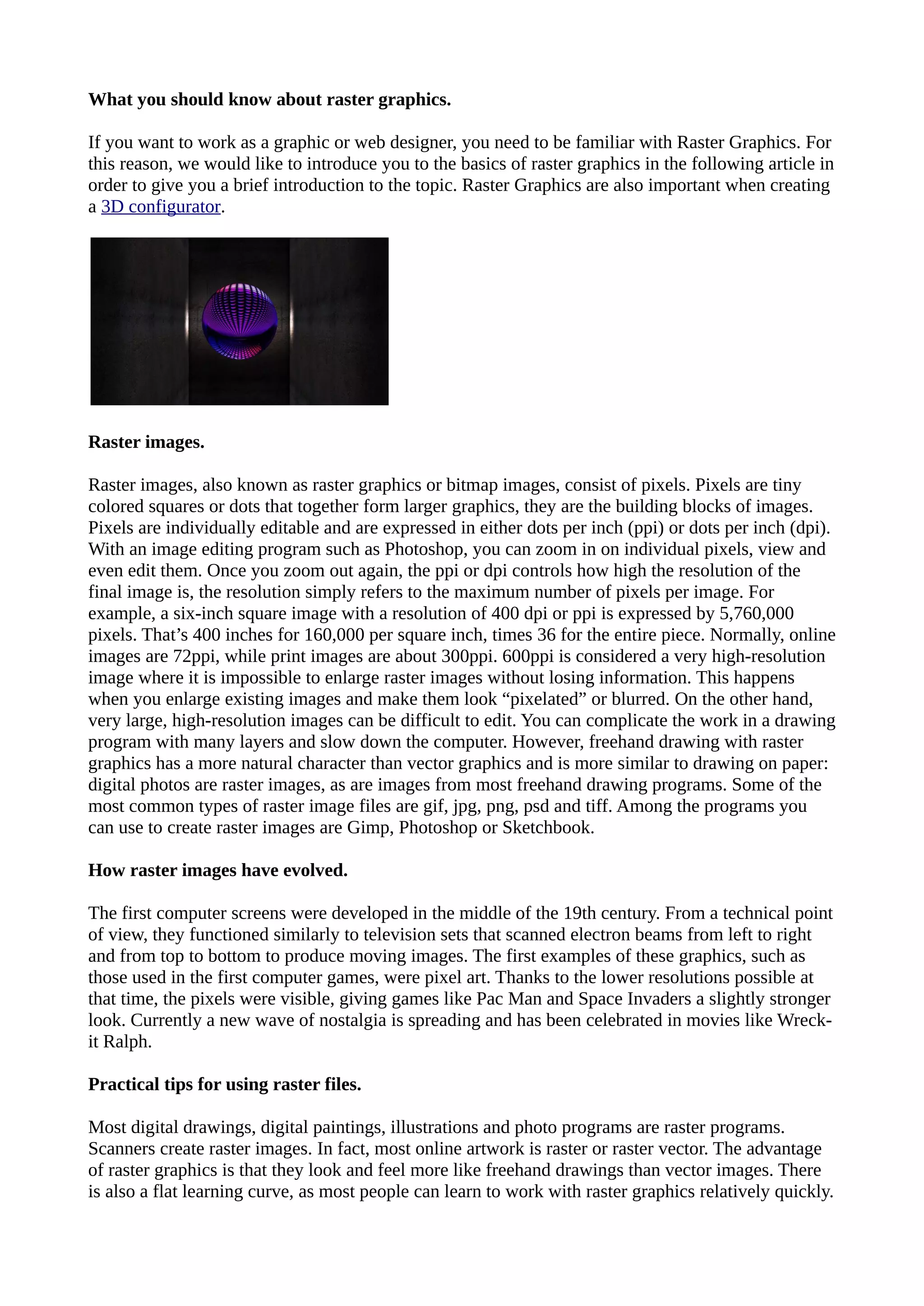 Intro raster-graphics | PDF