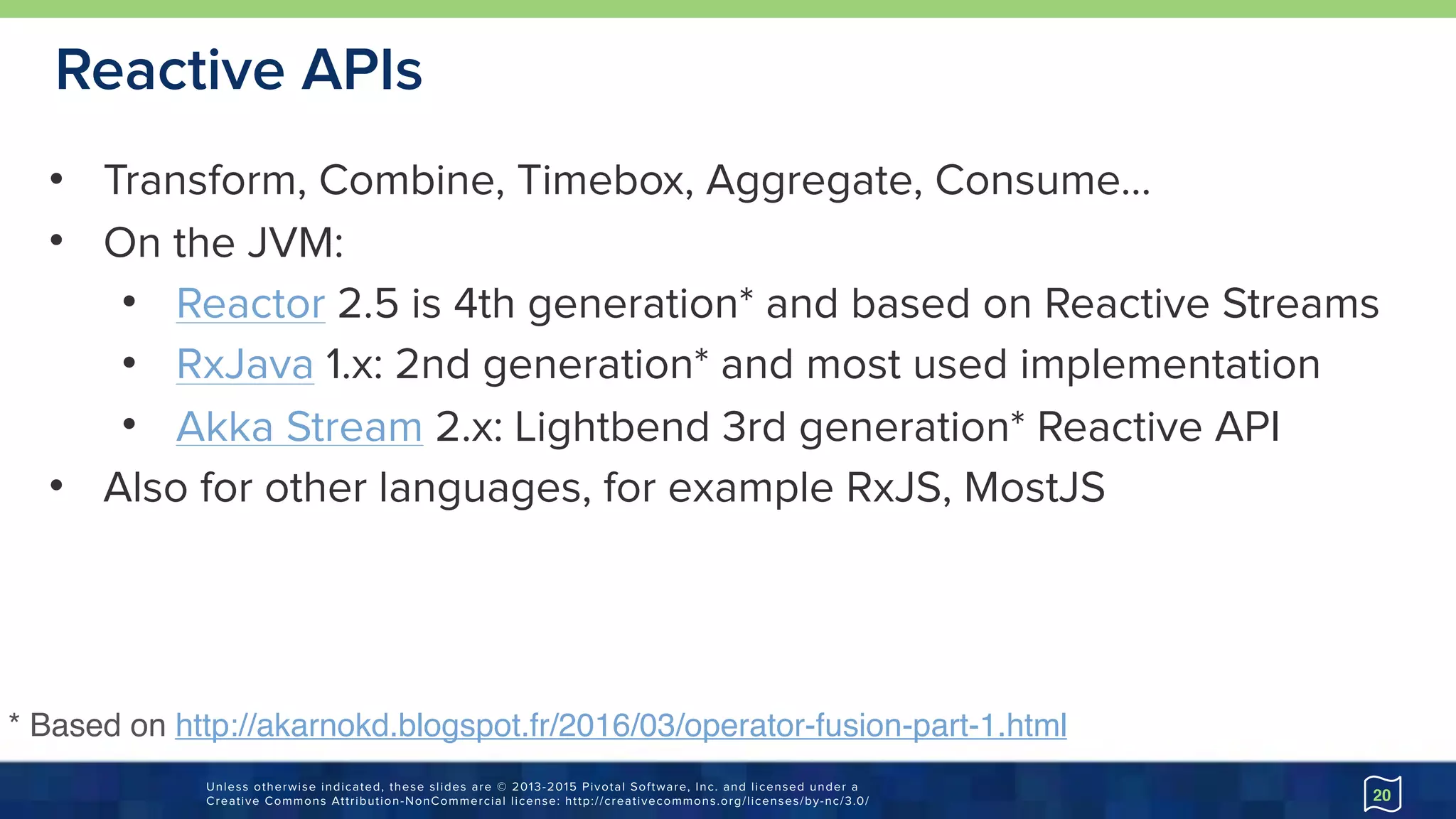 Introduction to Reactive Streams and Reactor 2.5 | PPT