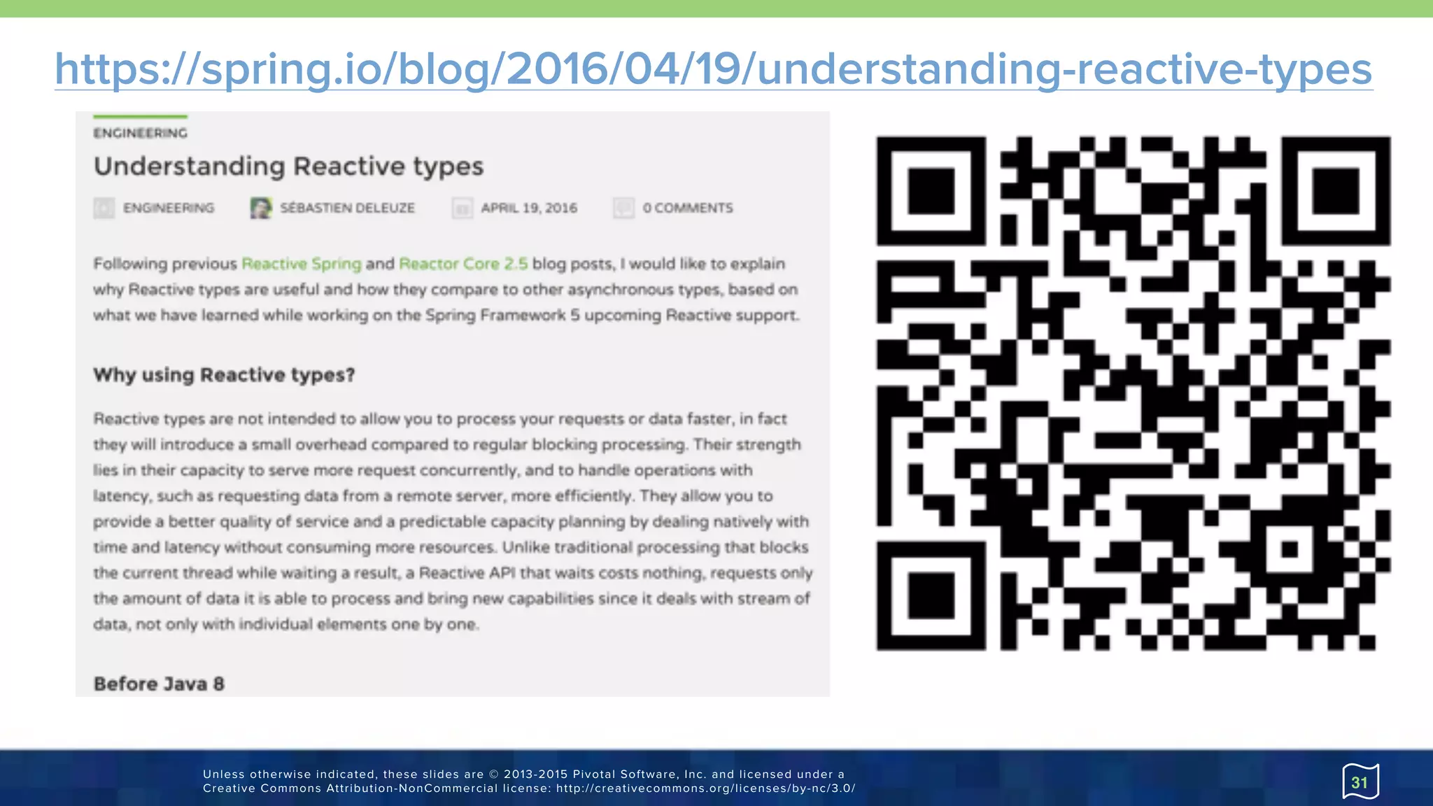 Introduction to Reactive Streams and Reactor 2.5 | PPT