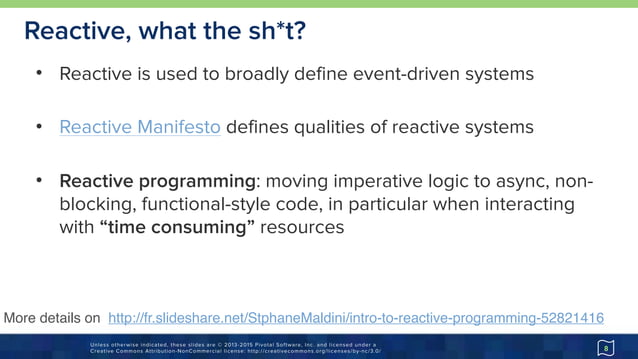 Introduction to Reactive Streams and Reactor 2.5 | PPT