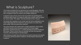 Intro sculpture installation | PPTX