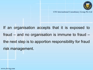 Fraud Risk management | PPT