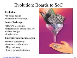Introduction to System on chip Design - Labs and Project | PDF