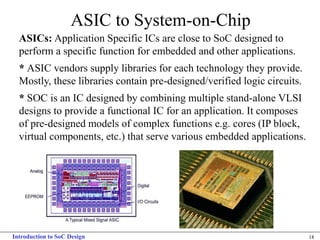 Introduction to System on chip Design - Labs and Project | PDF