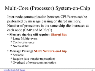 Introduction to System on chip Design - Labs and Project | PDF