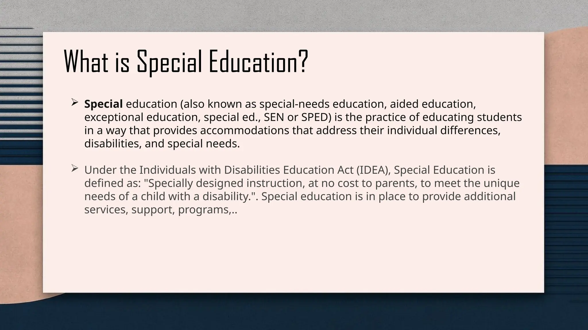 INTRODUCTION-TO-SPECIAL-EDUCATION-CLASSIFICATIONS | PPTX