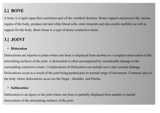 Introduction to Sports Injuries by- Dr. Anjali Rai | PPTX