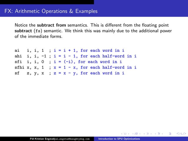 SPU Optimizations-part 1 | PDF