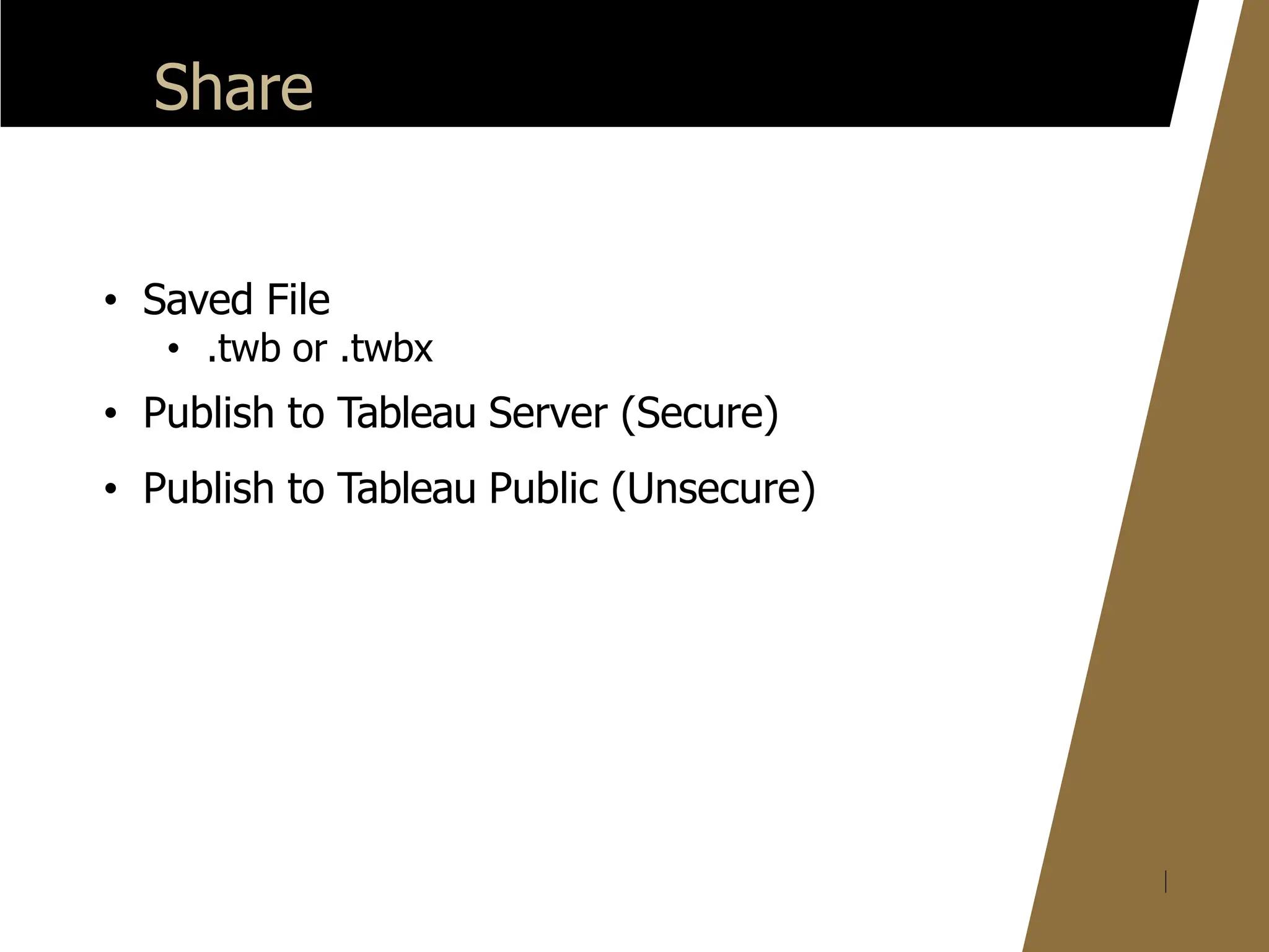 Intro Tableau introduction to Beginners | PPTX