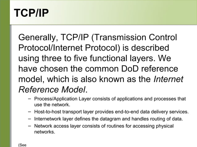 Intro tcp-ip | PPT