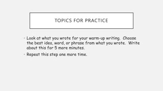 Intro- The Writing Process.ppt