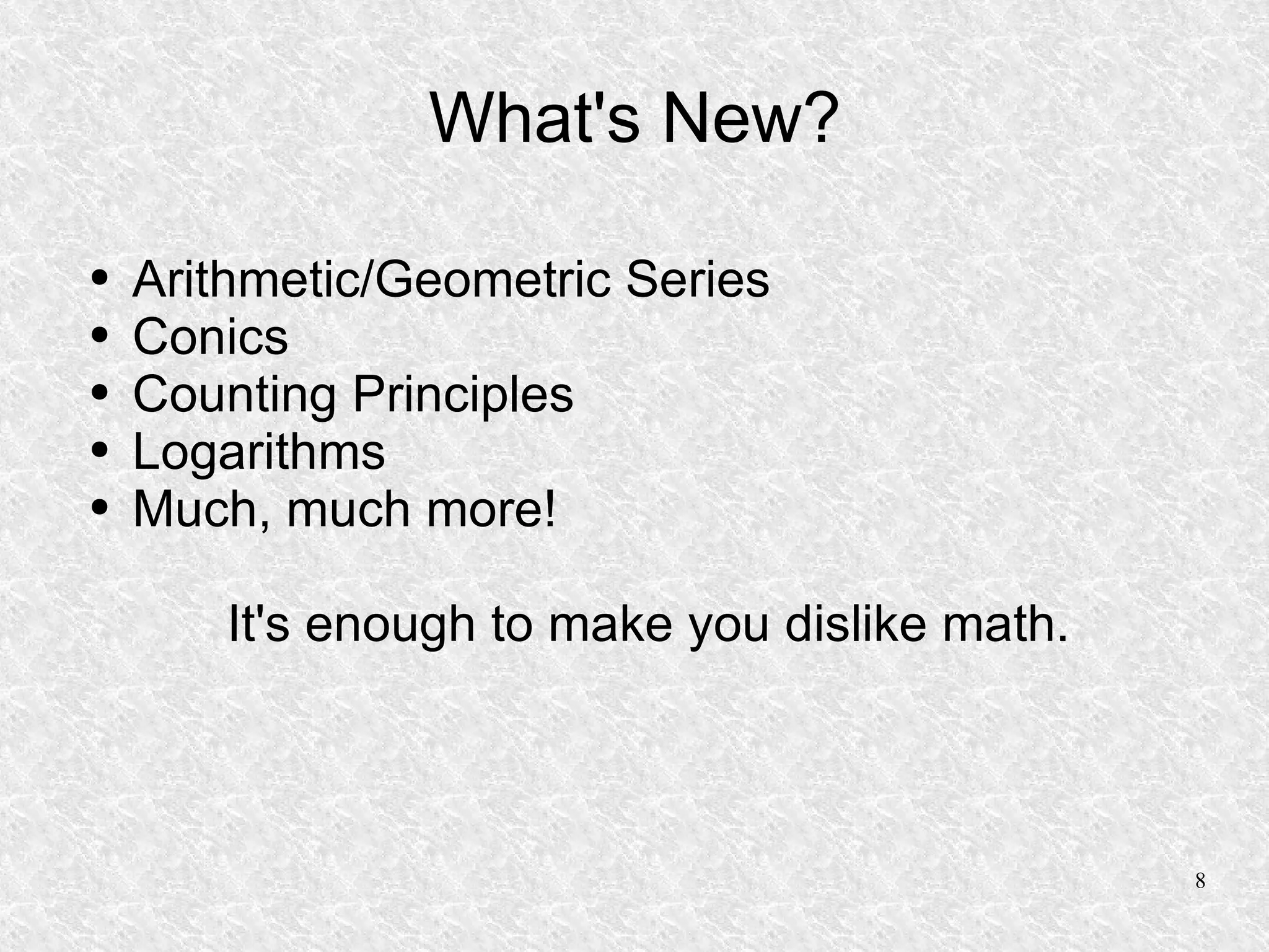 Intro to Algebra II | ODP