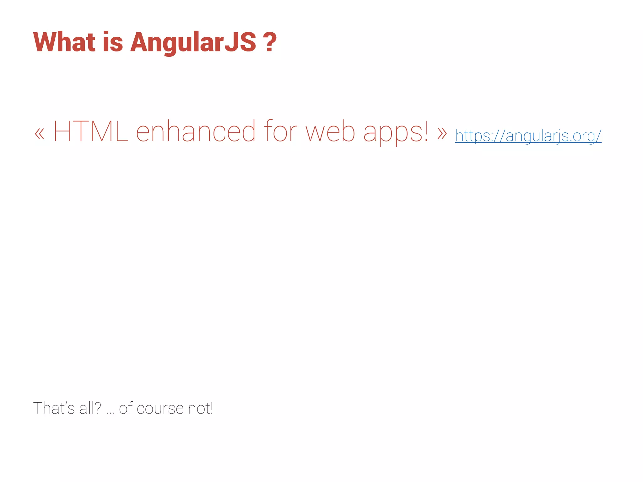 Introduction To Angularjs Ppt