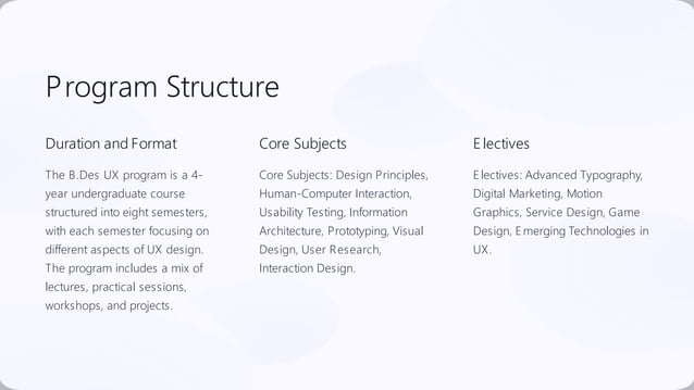 Intro-to-BDes-User-Experience | School of Design | PPT