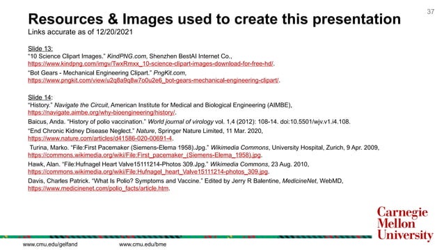 Introduction to biomedical engineering concepts | PPT