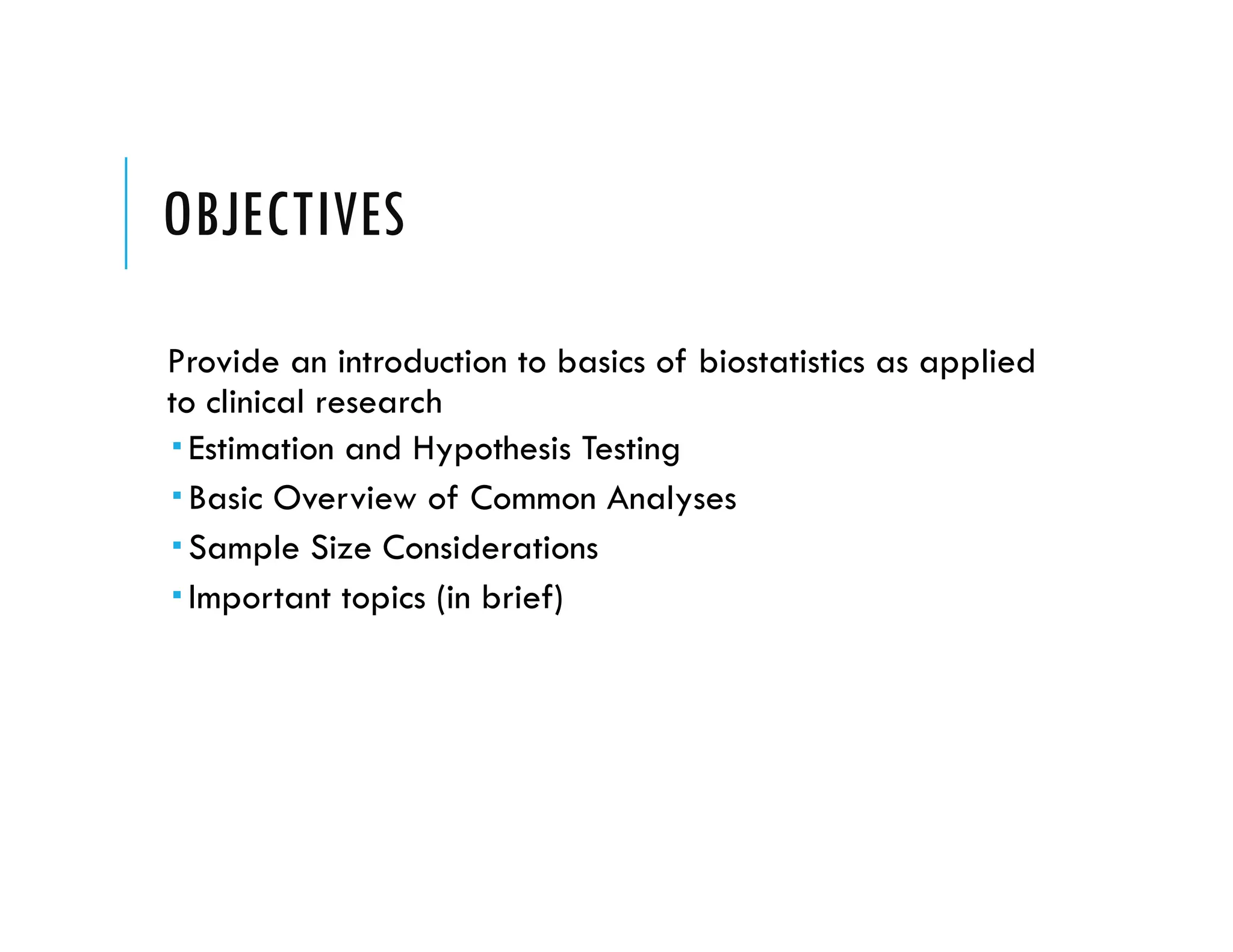 introduction to biostatistics in clinical trials | PDF