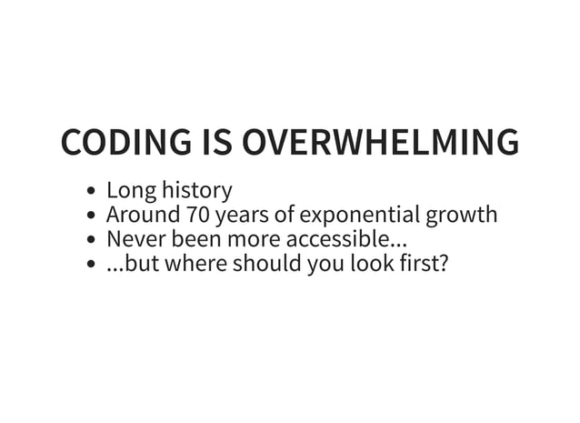 Intro to coding | PPT