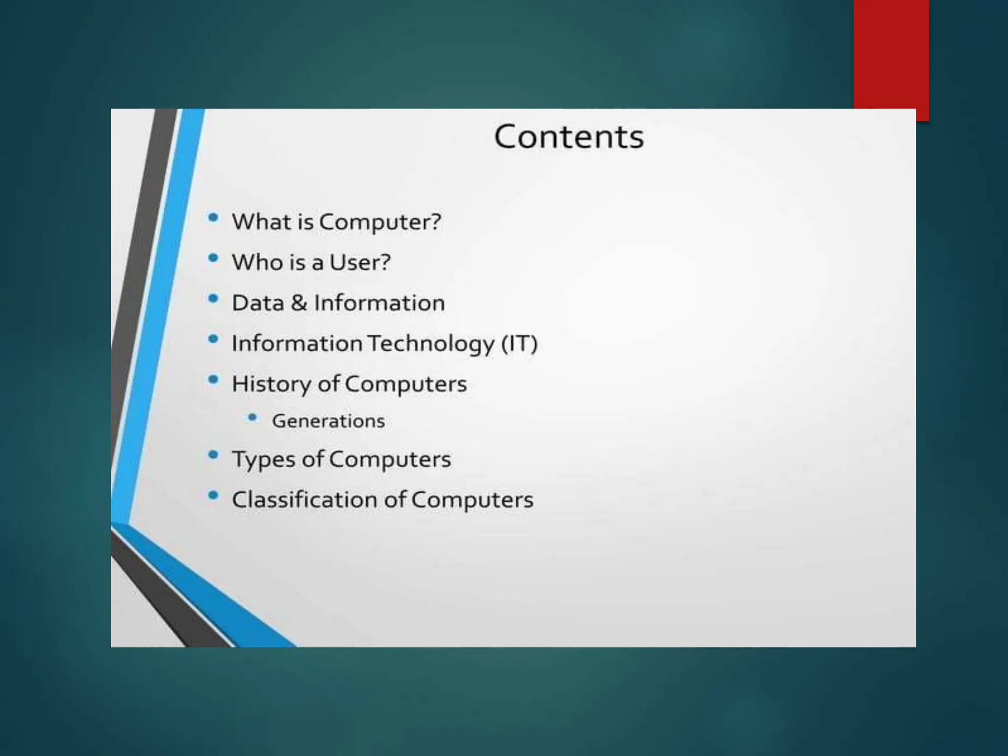introduction to computer systems power point | PPT