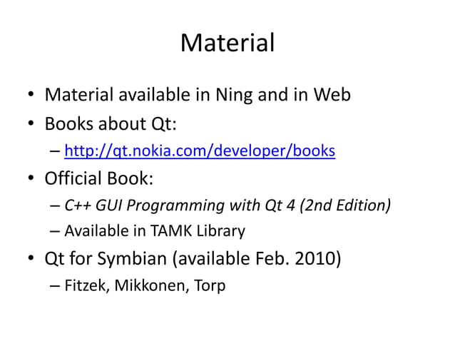 Introduction to Mobile Programming 2 - course | PPTX