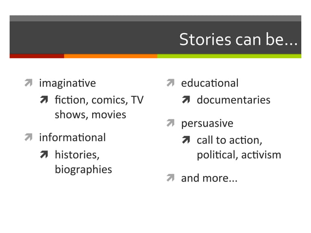 Intro to Digital Storytelling (shorter version) | PPT