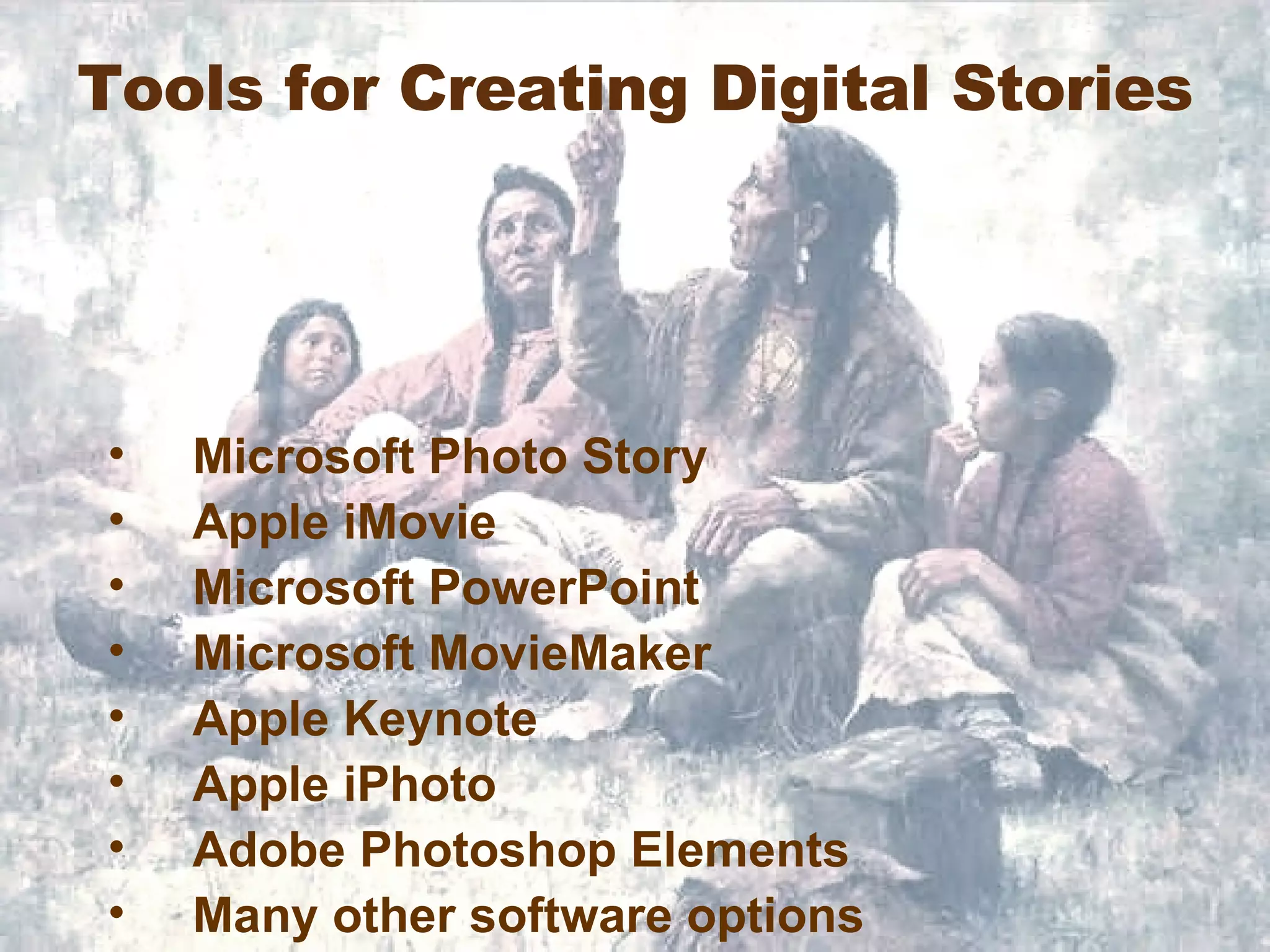 Intro To Digital Storytelling | PPT