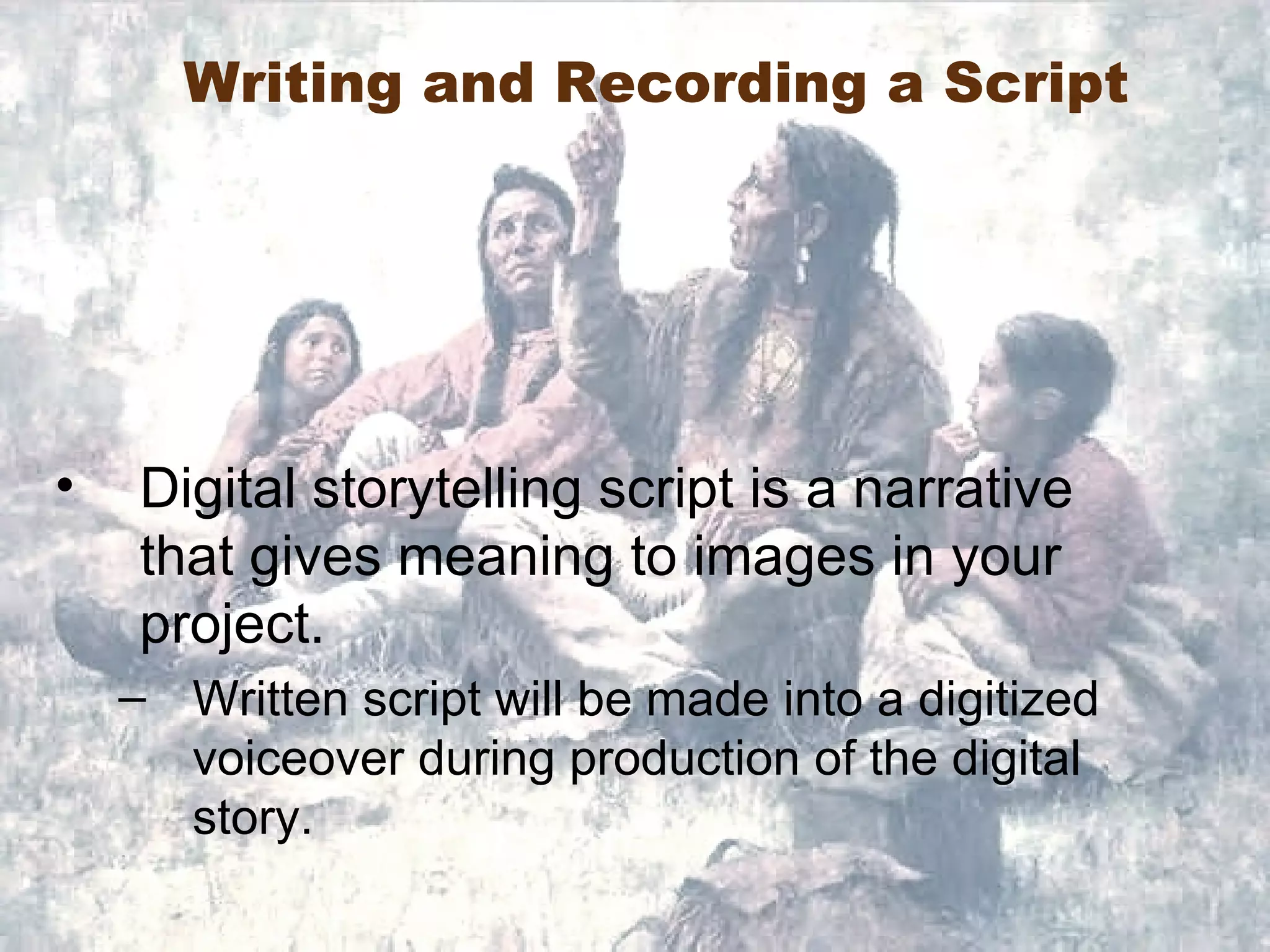 Intro To Digital Storytelling | PPT
