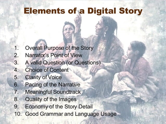 Intro To Digital Storytelling | PPT