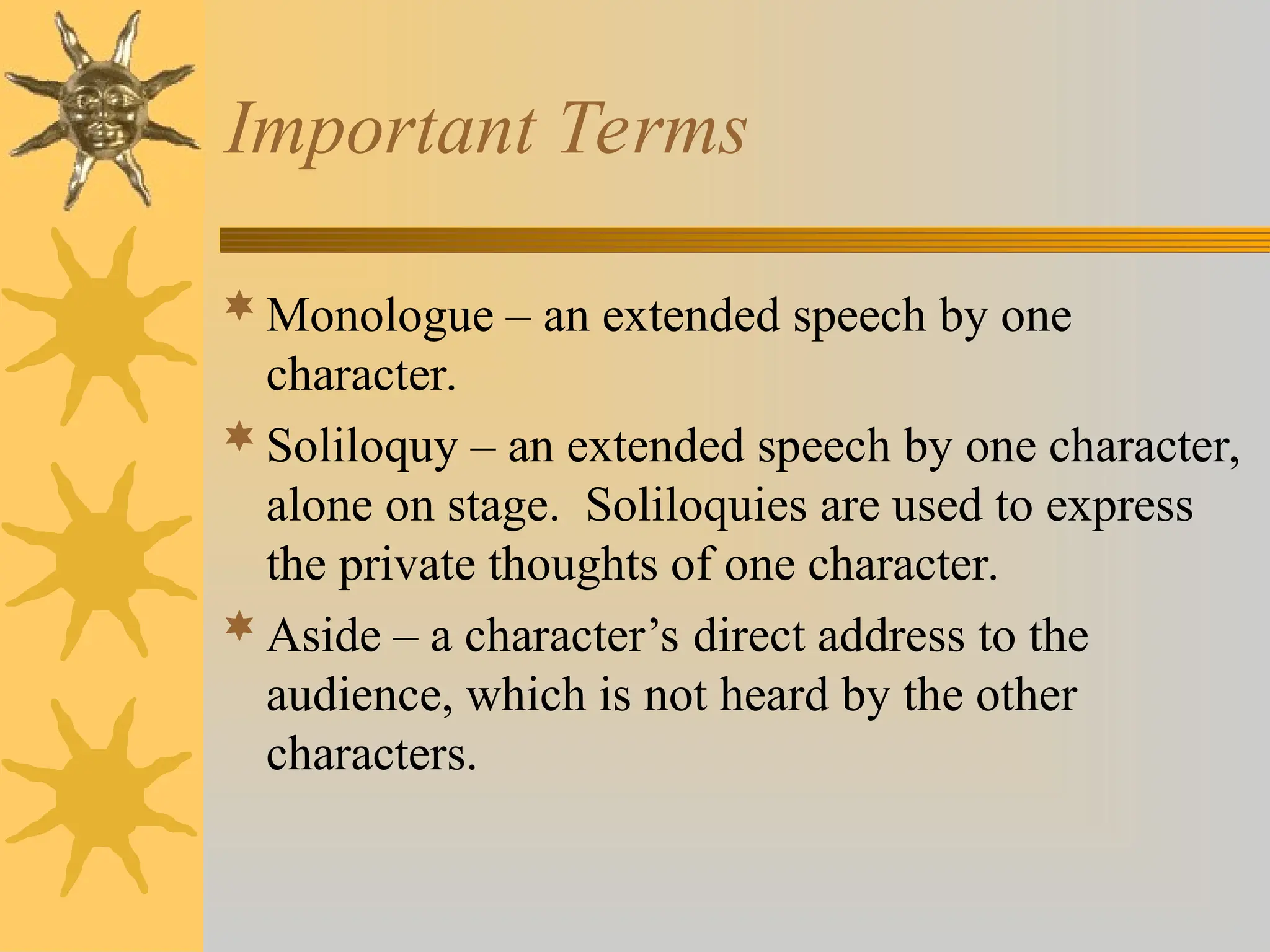 introduction to drama, themes, elements. | PPT