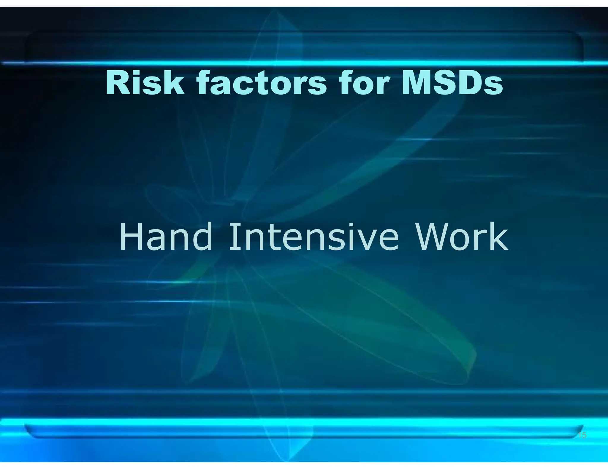 Intro-to-Ergonomics in Hospitality Industry | PDF