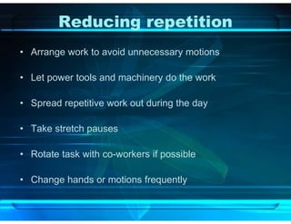 Intro-to-Ergonomics in Hospitality Industry | PDF