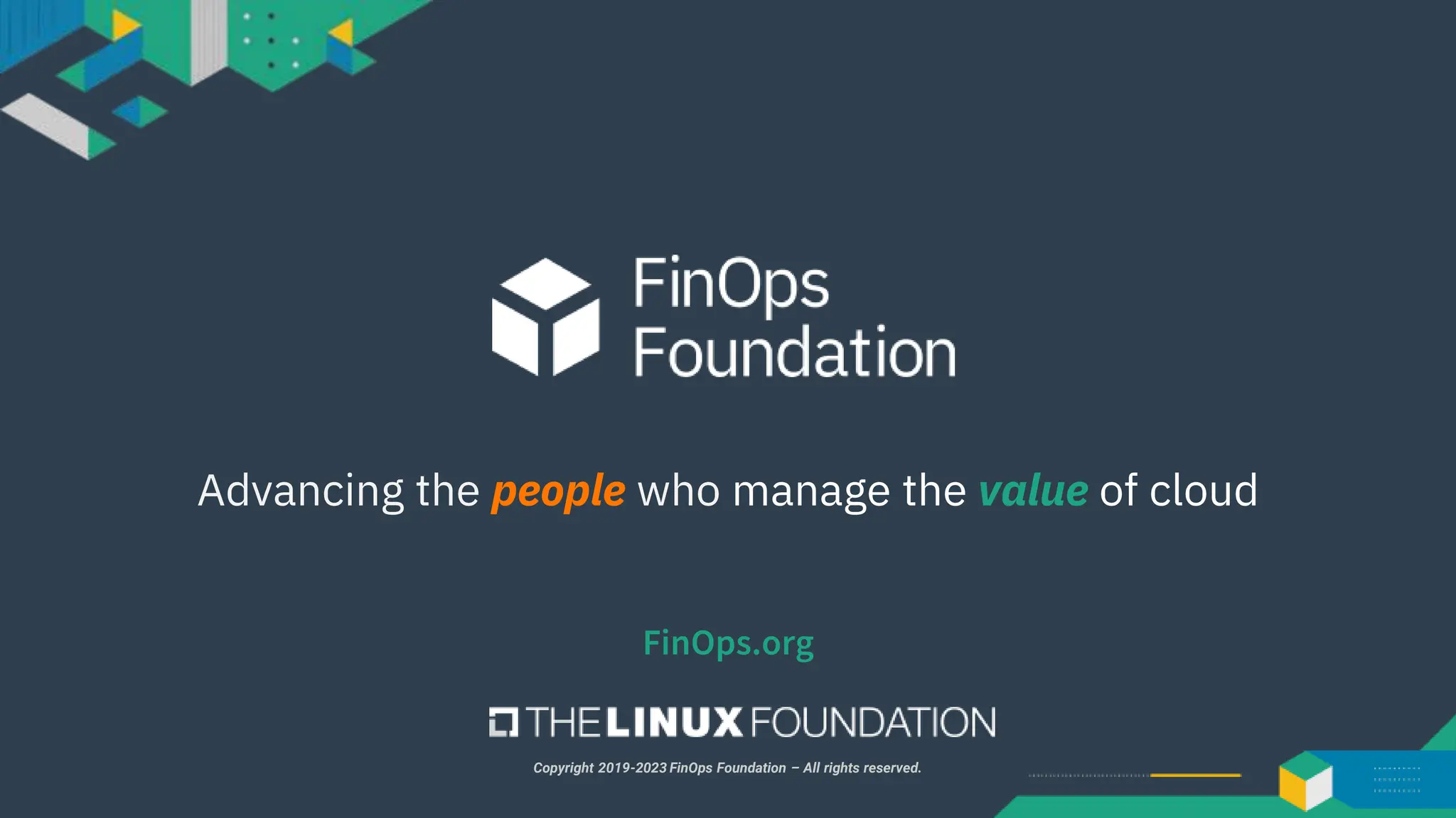 finops on linux fondation presentation fix | PPTX