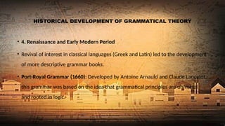 INTRO-TO-GRAMMATICAL-THEORIES- powerpoint | PPTX