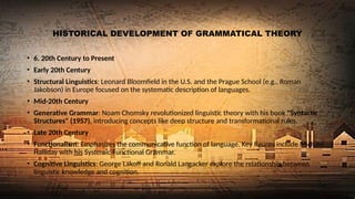 INTRO-TO-GRAMMATICAL-THEORIES- powerpoint | PPTX